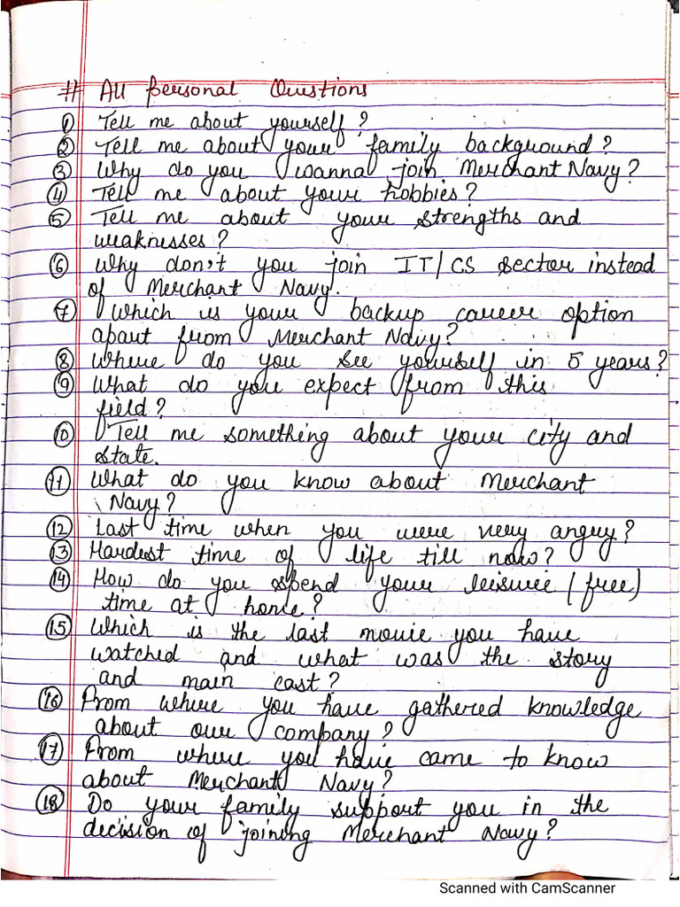 Personal and Conditional Questions | PDF