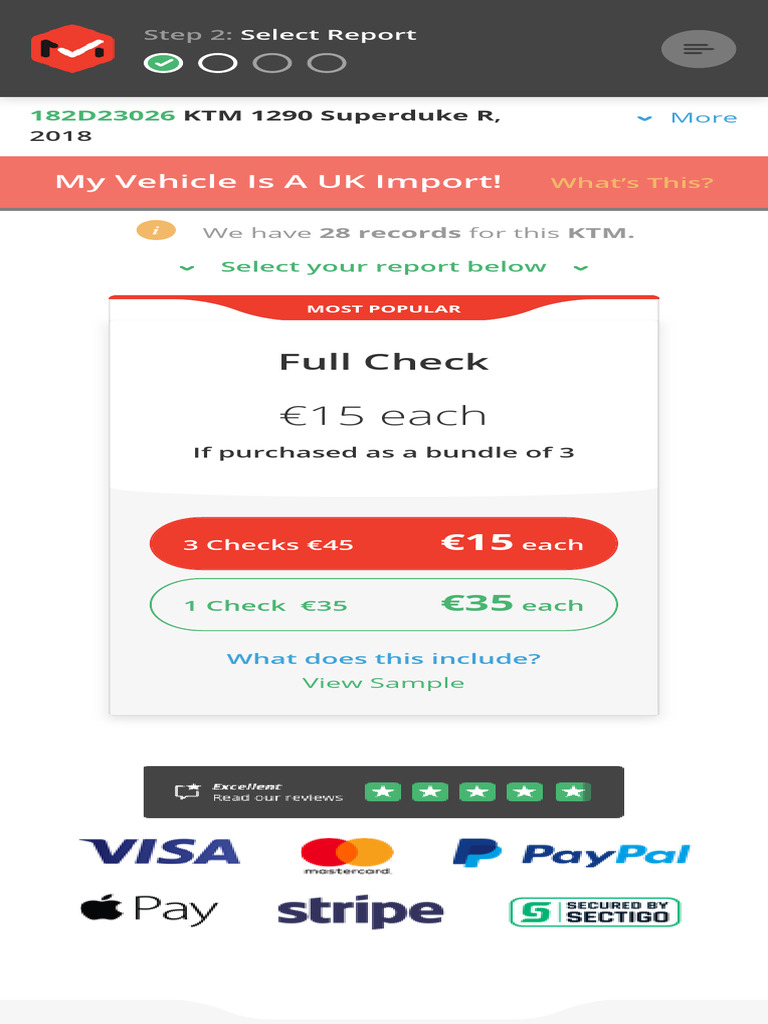 Free Car Check | PDF