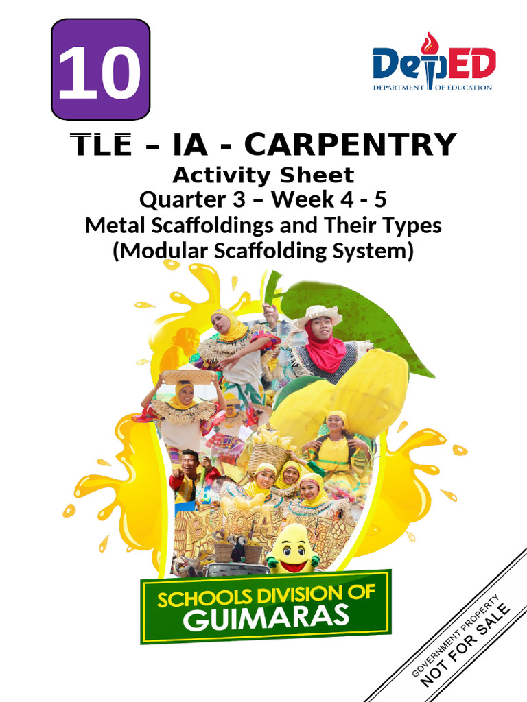 Tle g10 Carpentry Las Qiii w4 5 Division Qa | PDF | Scaffolding