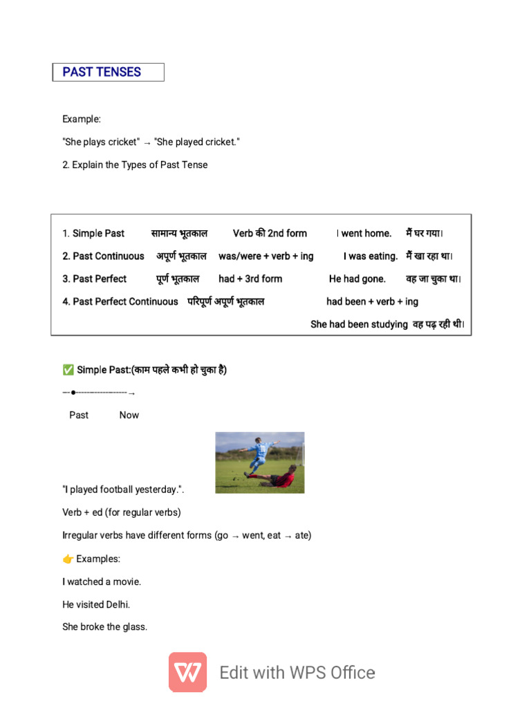 Understanding Past Tenses | PDF | Perfect (Grammar) | Linguistic Typology