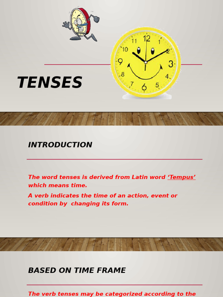 Tenses - PPT - Smart Board | PDF