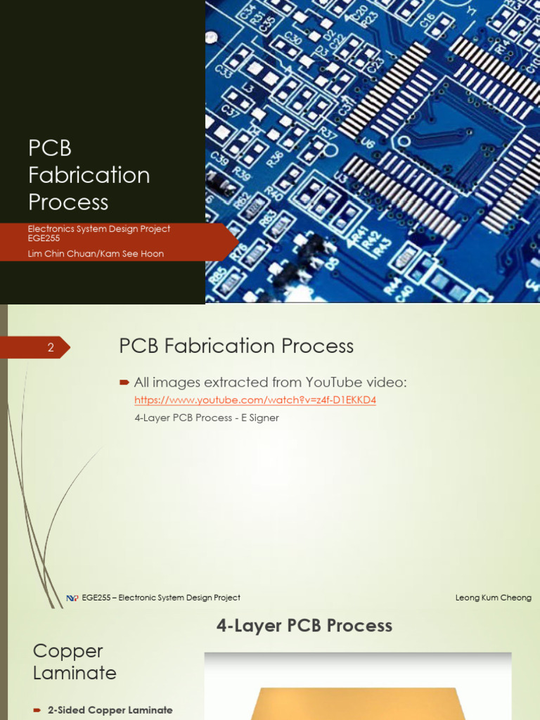 PCB Fabrication Process 14nov23 - 2024s1 | PDF | Printed Circuit Board ...