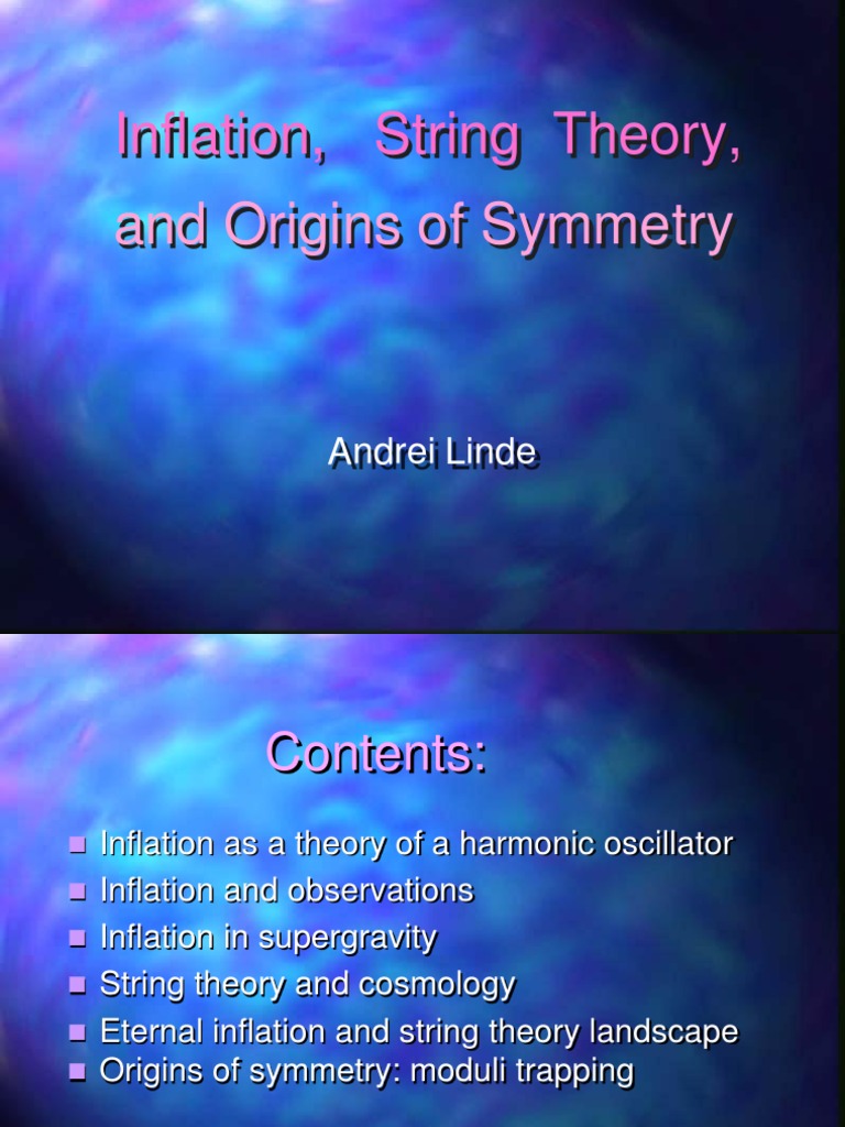 Space and Universe | PDF | Inflation (Cosmology) | String Theory