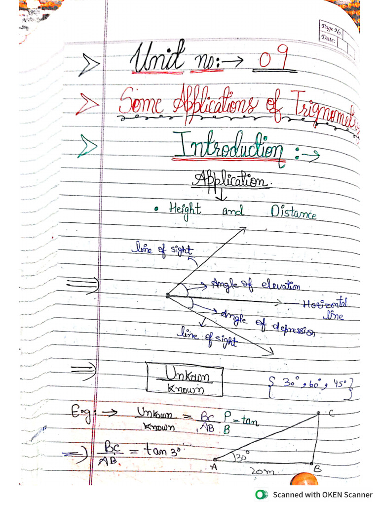 Some Trigonometry | PDF