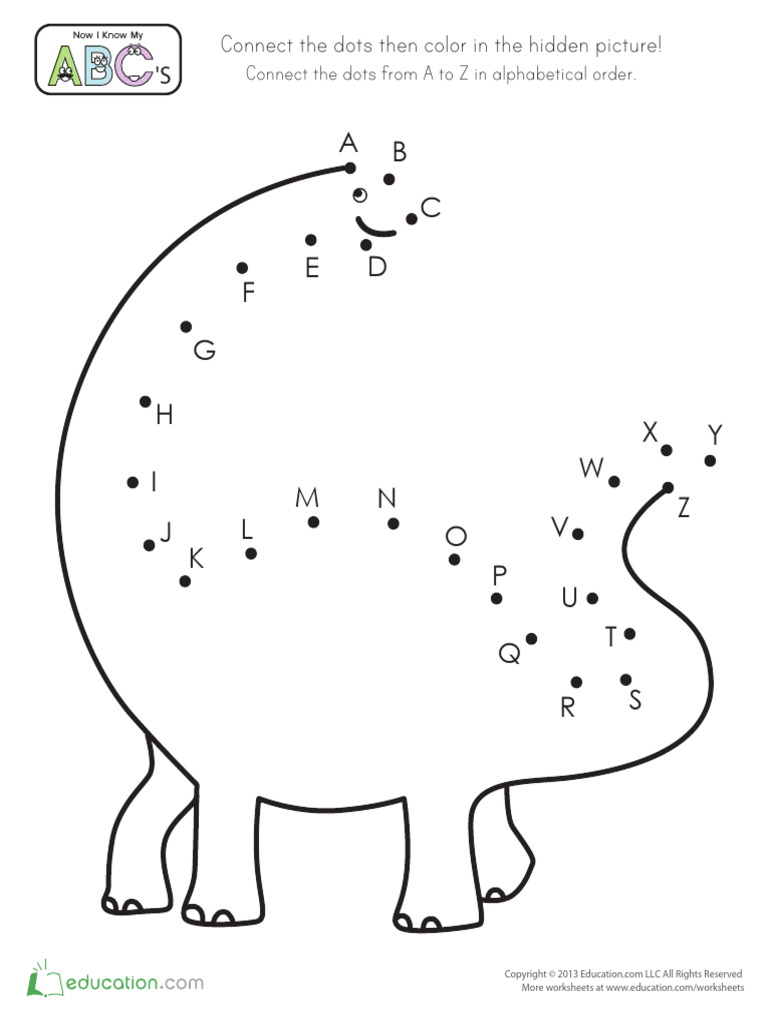 ABC Connect The Dots | PDF