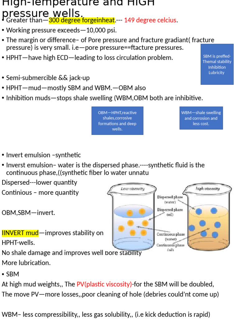 High-Temperature and HIGH Pressure Wells | PDF