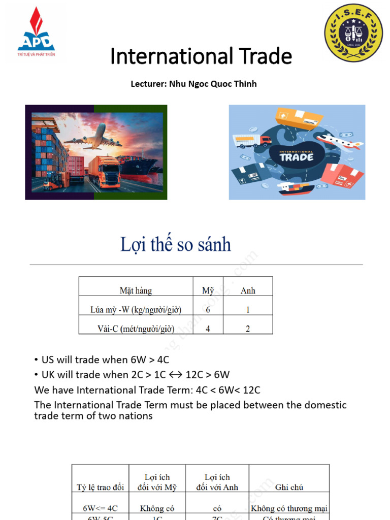Specific Factors Model and Income Distribution - Week 3 | PDF