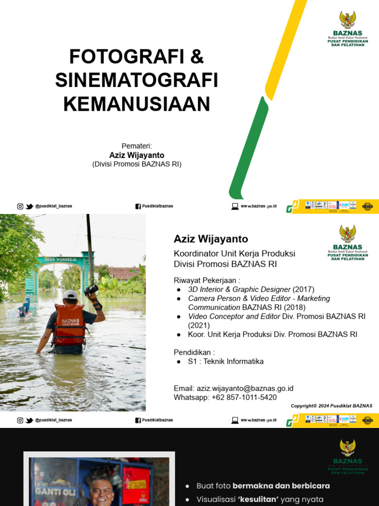 Fotografi Kemanusiaan - FDP - Azis Wijayanto | PDF