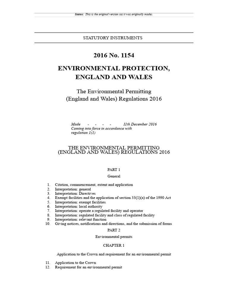 Environmental Protection England Wels 2016 | PDF | Waste | River
