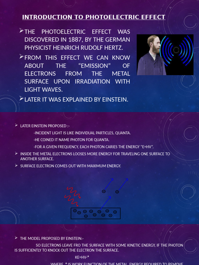 Photoelectriceffectppt 200311161950 | PDF | Photoelectric Effect | Photon