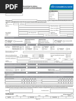 Atm Form | PDF