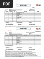 CDC Entry Gate Pass Application | PDF | Value Added Tax | Taxes