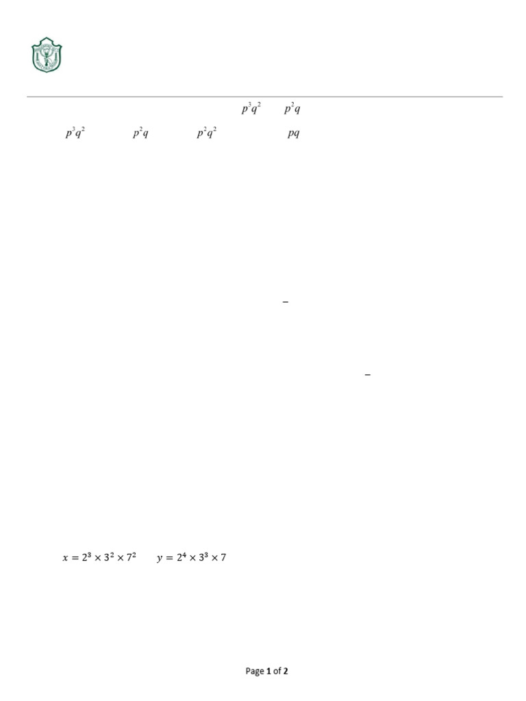 Worksheet X Real Numbers 2526 | PDF | Mathematics | Abstract Algebra