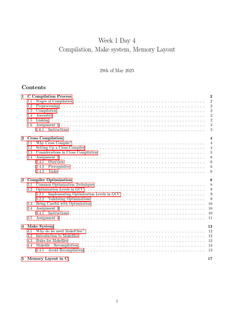 2025 WiSH Workbook Week1 Day4 | PDF | Program Optimization | Variable (Computer Science)