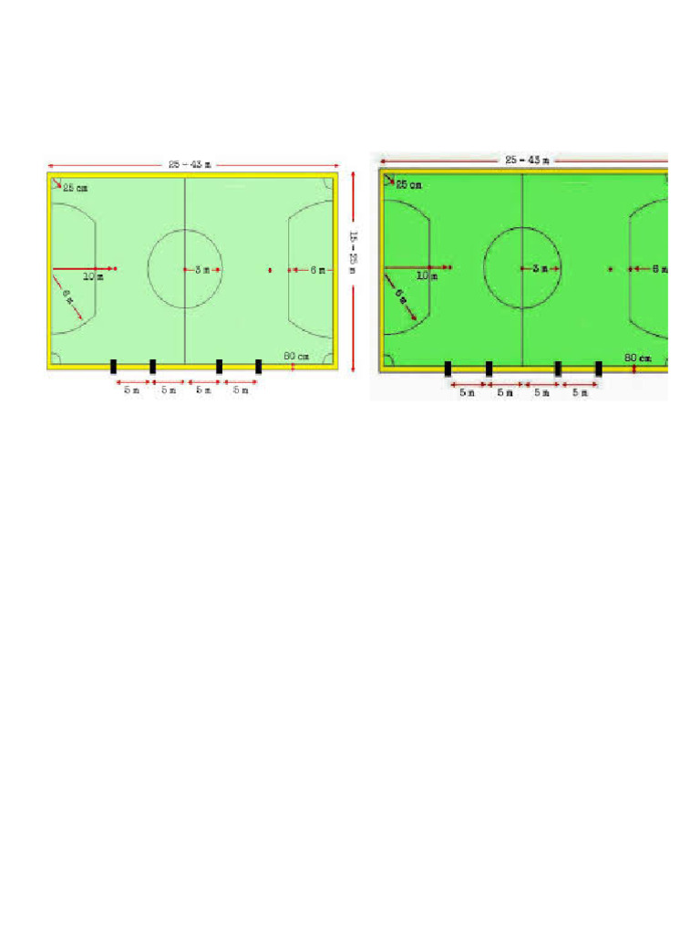 Ukuran Lapangan Futsal - Google Search | PDF