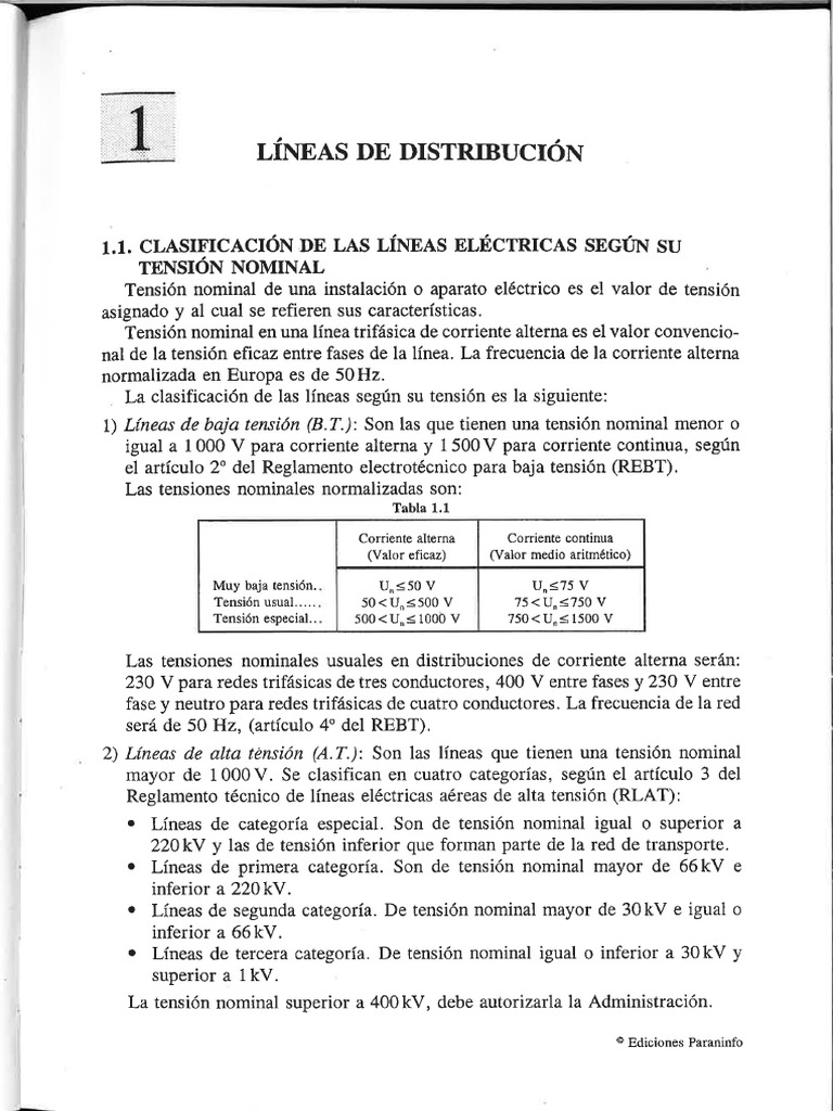 01 Lineas de Distribucion | PDF
