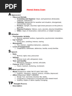 VAMC SLUMS Examination Guide | PDF | Recall (Memory) | Neuroscience