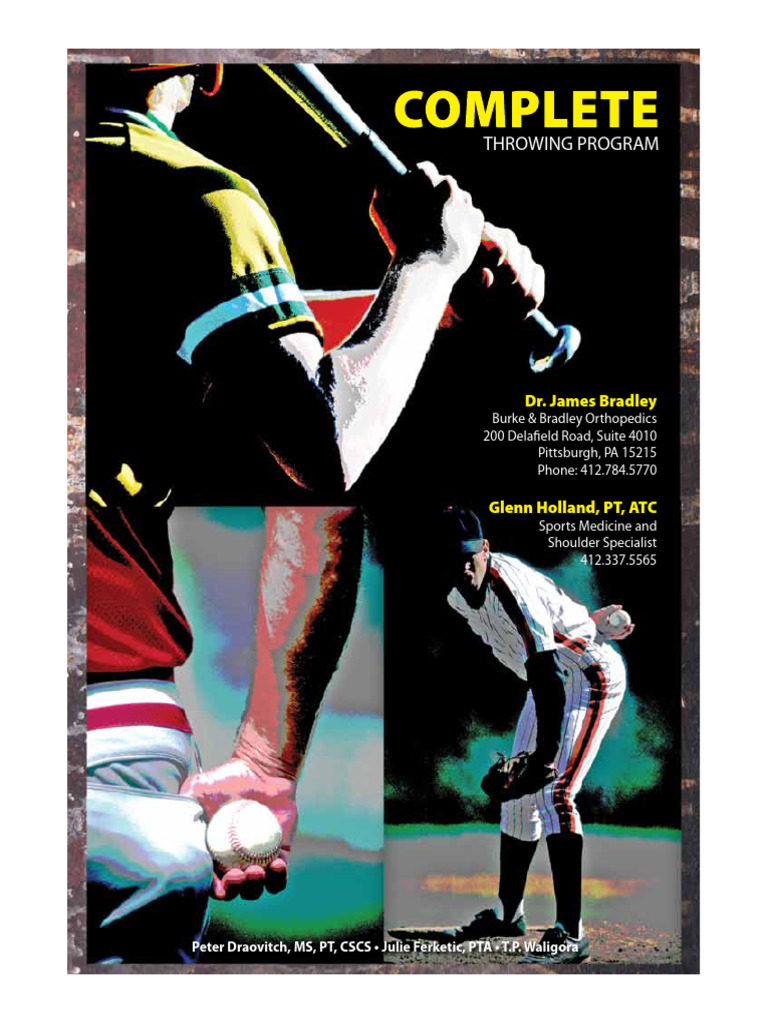Complete Throwing Program | PDF | Anatomical Terms Of Motion | Shoulder