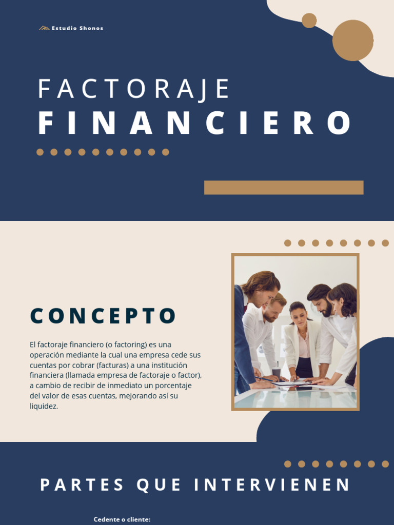 Definición y Ejemplo de Factoraje Financiero | PDF | Factoring ...
