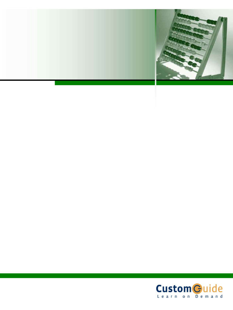 Excel 2007: Essential Functions Guide | PDF | Microsoft Excel | Page Layout