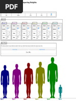 Height Comparison Tool for Artists | PDF