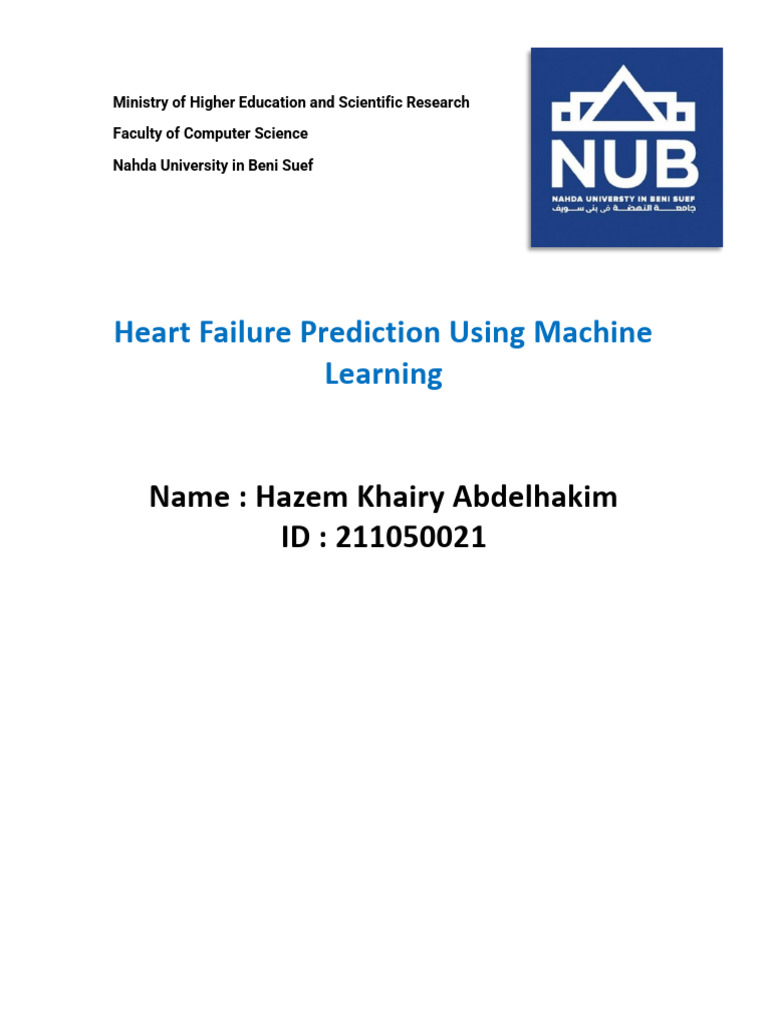 Heart Failure Prediction with ML Techniques | PDF | Machine Learning ...