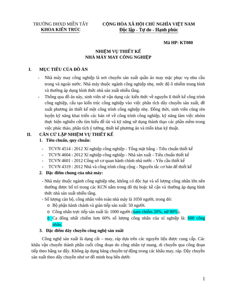 3 NVTK Nhà Máy May-K21 | PDF