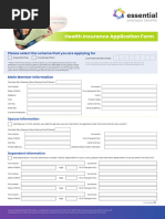 Chronic Illness Benefit Application Form - 230517 - 155431-1 | PDF ...