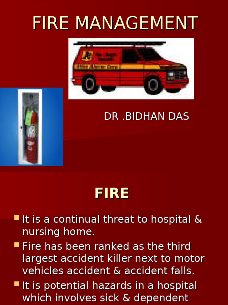 Hospital Fire Management Guide | PDF | Fires | Safety