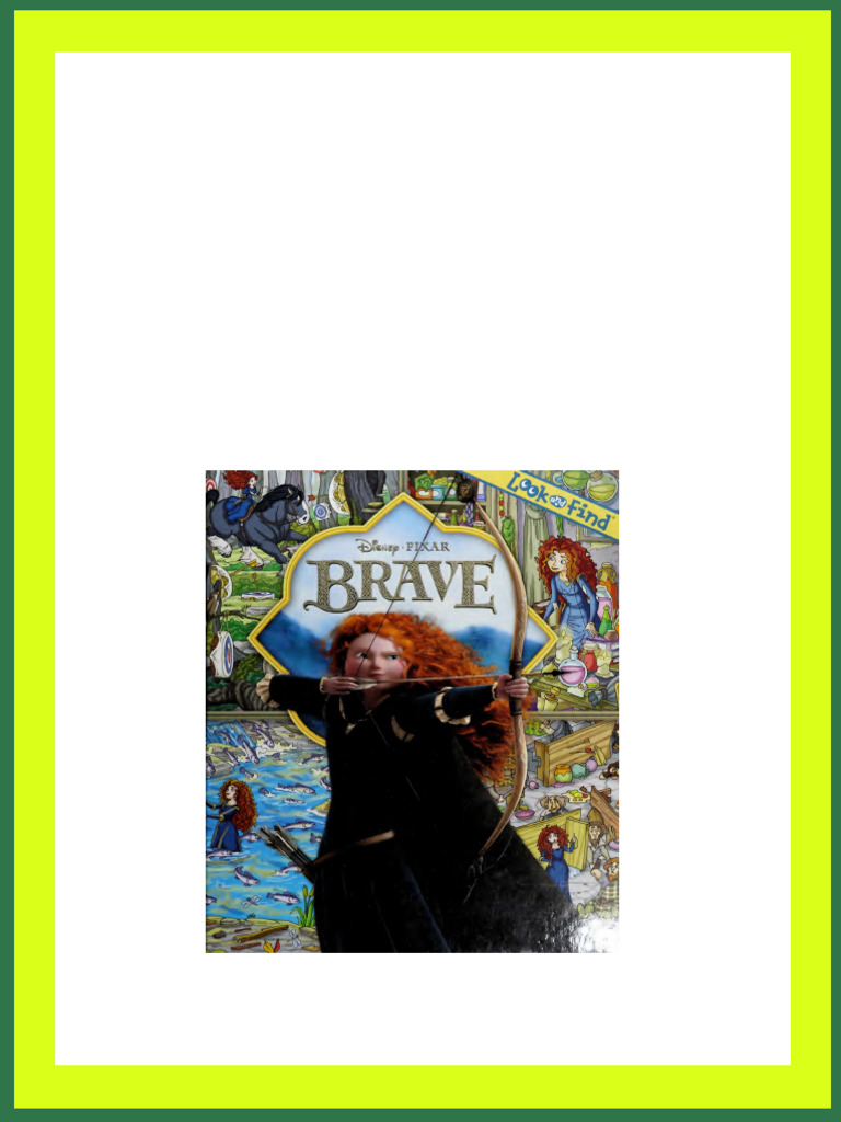 Look and Find Disney S Pixar Brave Art Mawhinney PDF Download | PDF