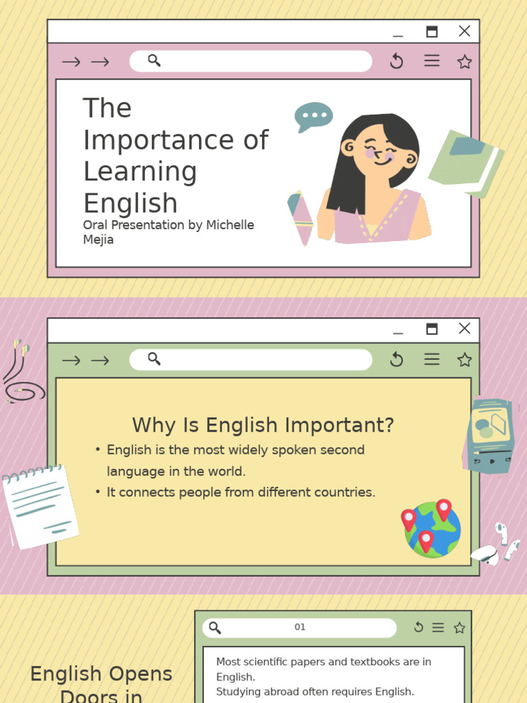 The Importance of Learning English | PDF