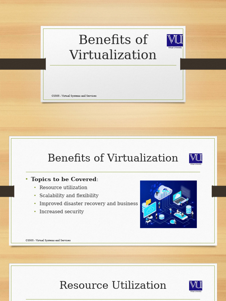 1 - 2 Virtualization Benefits | PDF