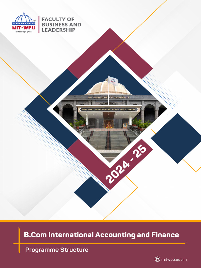 24CC BCom International Accounting and Finance IAF ACCA | PDF ...