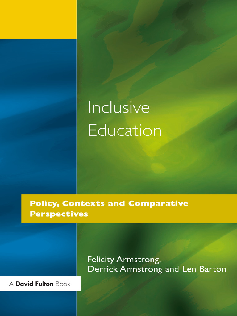 Inclusive Education Policy, Contexts and Comparative Perspectives | PDF ...