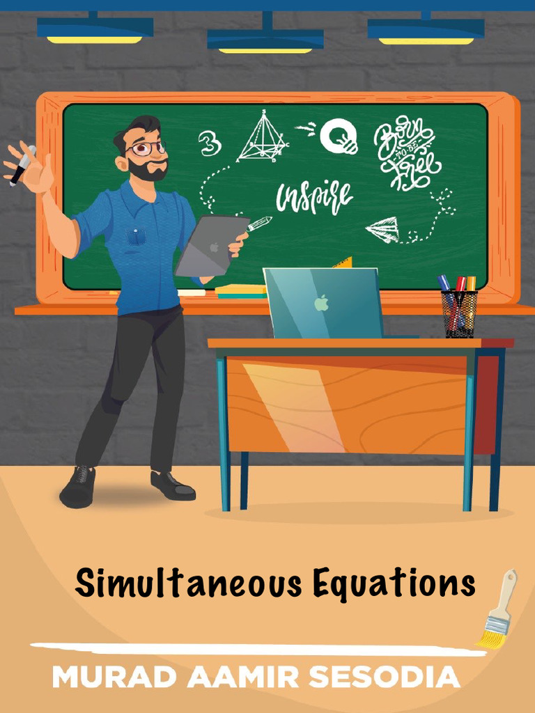 Simultaneous Equations Notes | PDF | Equations | Applied Mathematics