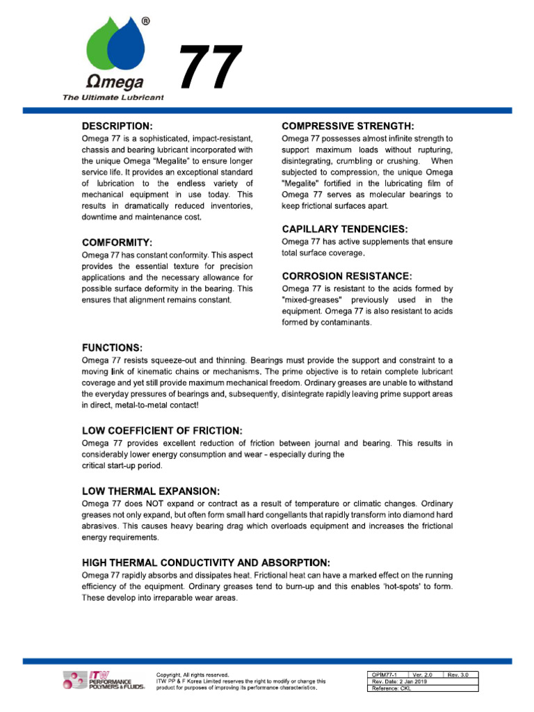 Omega 77 | PDF