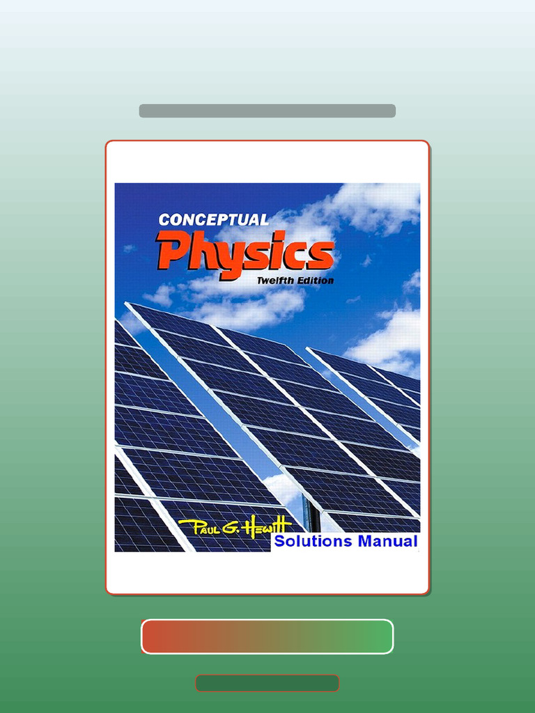 Conceptual Physics 12th Edition Hewitt Fast Access | PDF | Heat ...