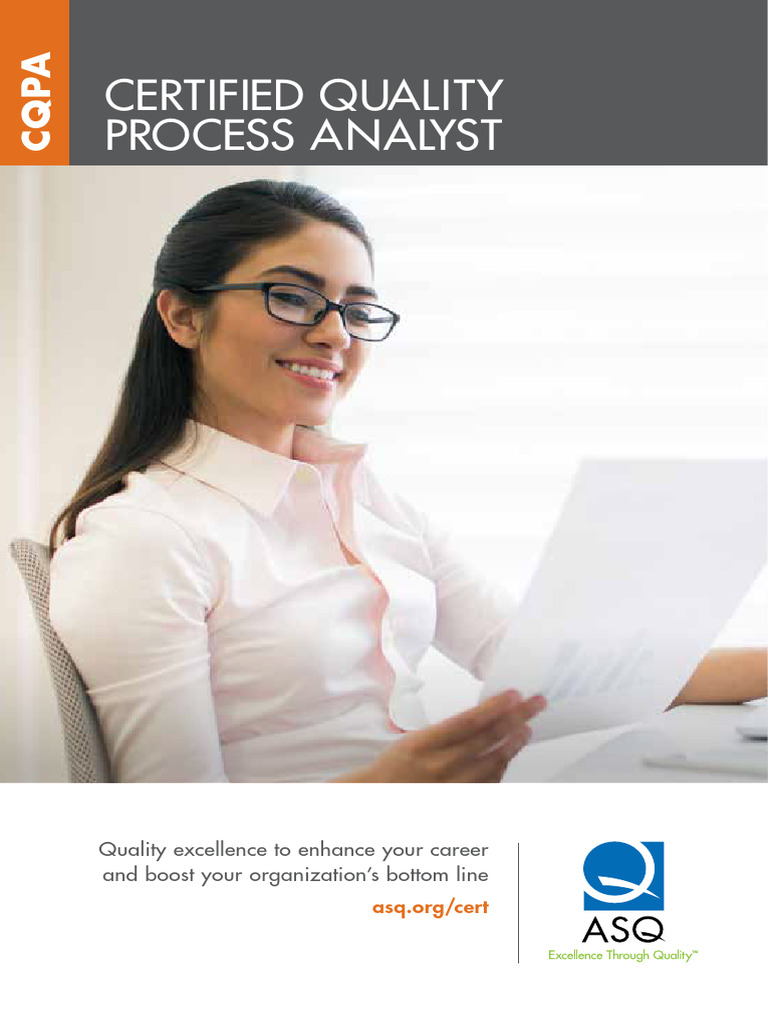 Cqpa Cert Insert | PDF | Analysis Of Variance | Audit