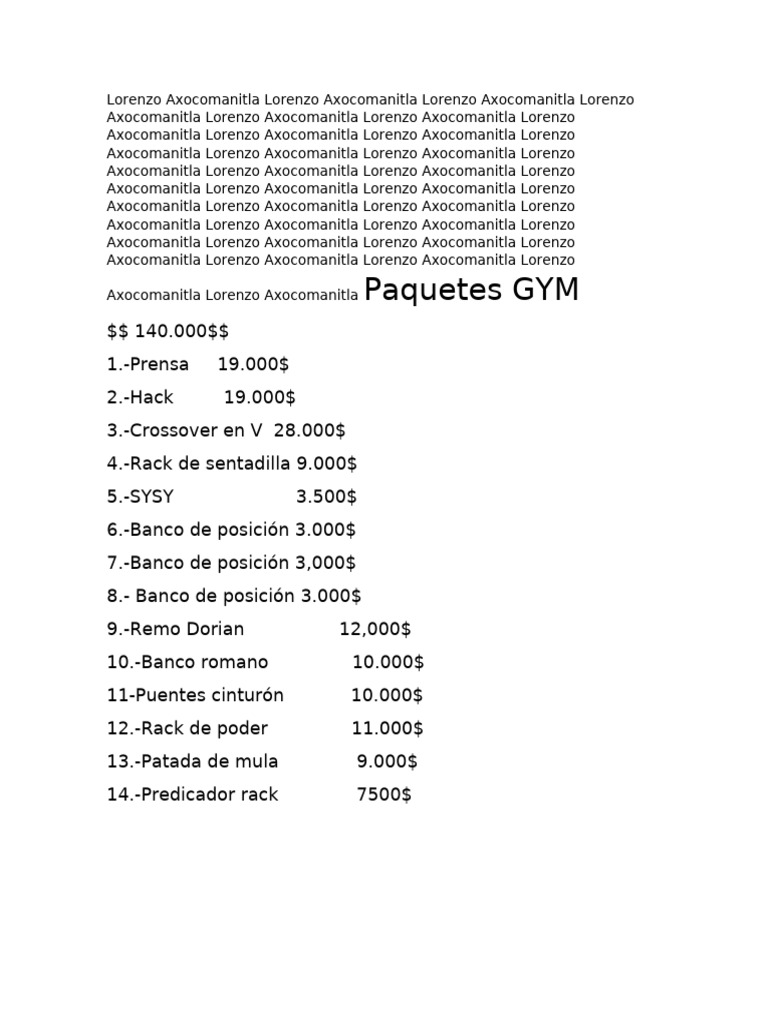 Lorenzo Axocomanitla Lorenzo Axocomanitla Lorenzo Axocom | PDF