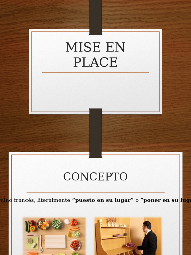 Mise en Place-0 | PDF