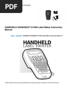 MP300 Printer Operator's Manual | PDF | Printer (Computing) | Power Supply