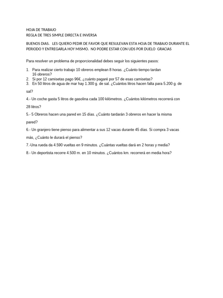 Hoja de Trabajo 4 | PDF