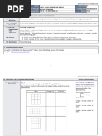 DLL Matatag - Mathematics 5 Q1 W7 | PDF | Area | Triangle