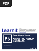 Adobe Photoshop User Guide - A Step by Step Manual | PDF | Adobe ...