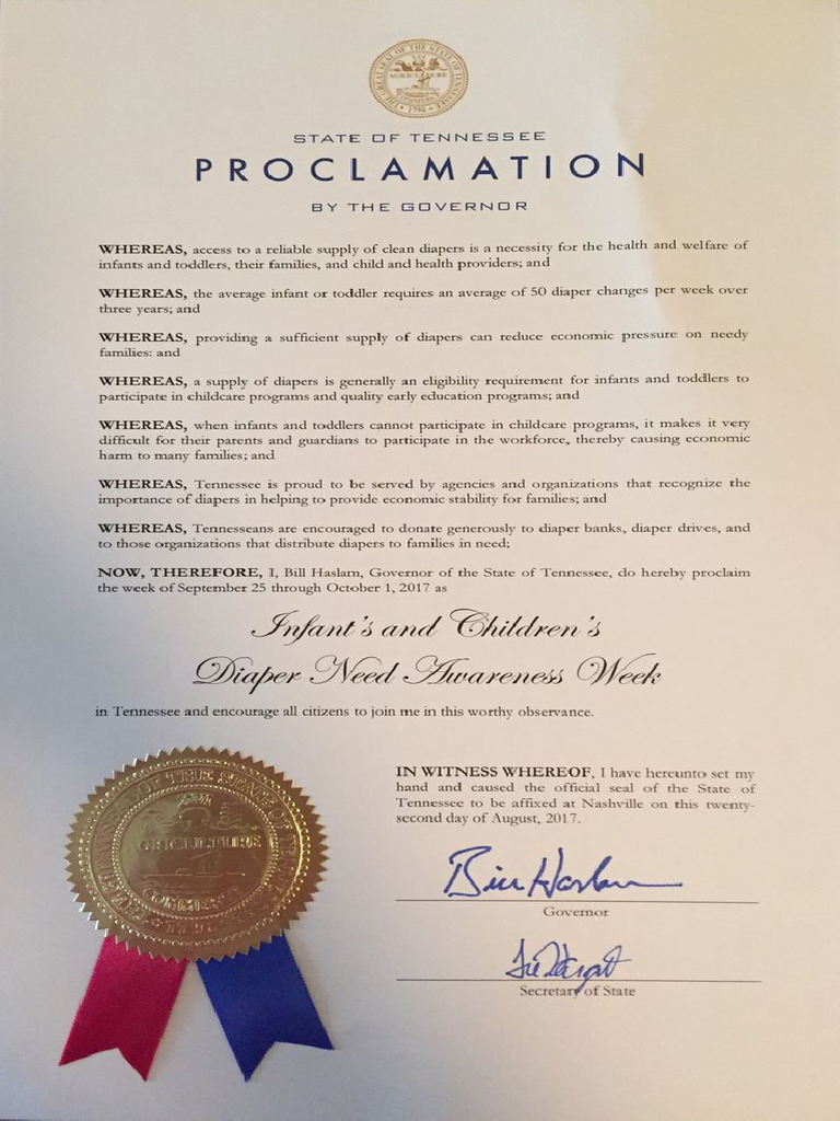 State of Tennessee - Proclamation | PDF