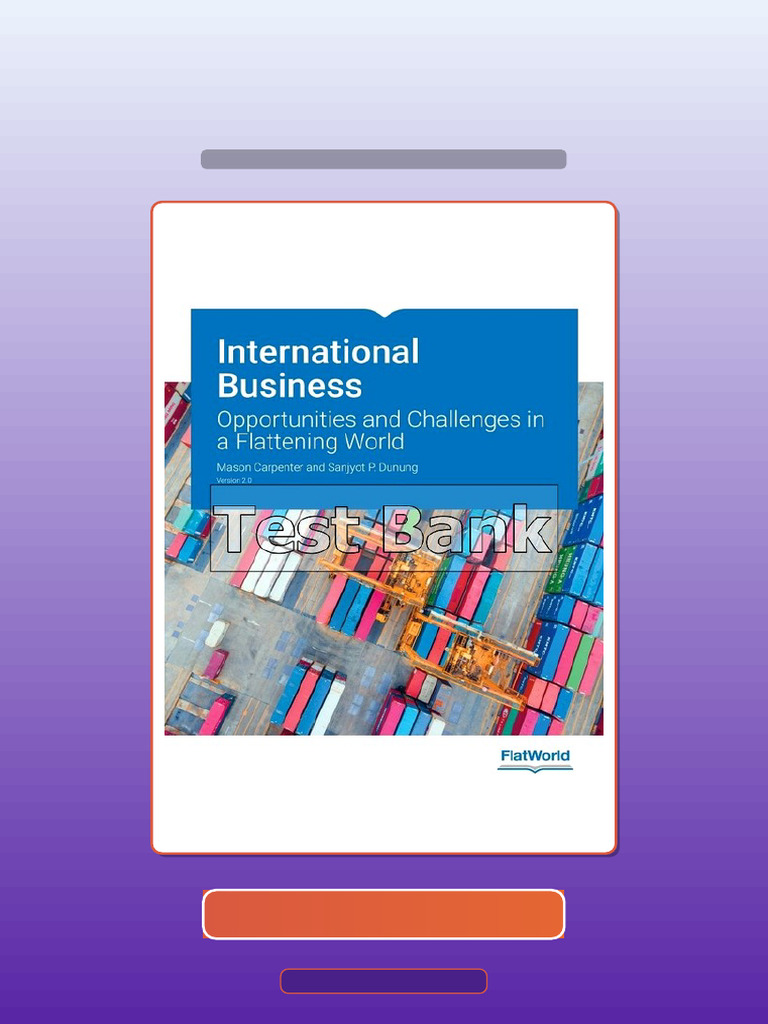 International Business Opportunities and Challenges Vol 2 1st Edition ...