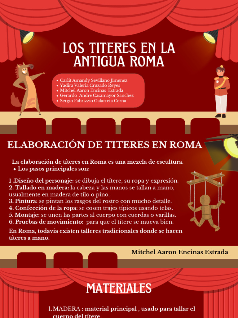 Los Titeres | PDF | Marionetas | Entretenimiento infantil
