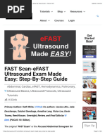 Cardiac Ultrasound Echocardiography Made Easy Step-By-Step Guide | PDF