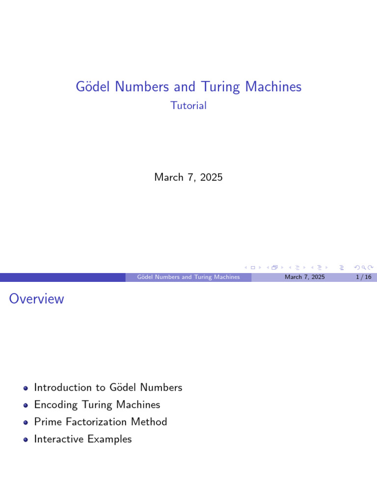 Tutorial 4 - Godel Numbers | PDF | Computability Theory | Mathematical Concepts