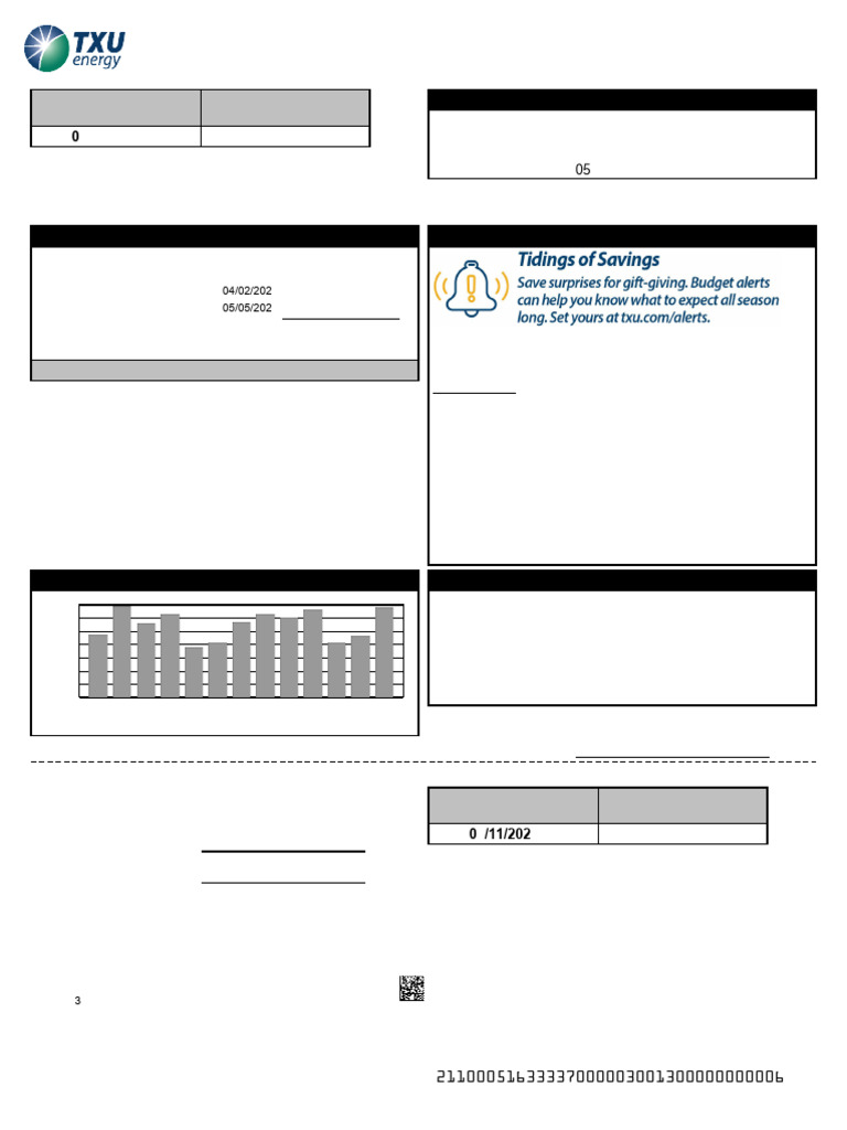 TXU Payment Invoice Summary | PDF | Credit Card | Payments